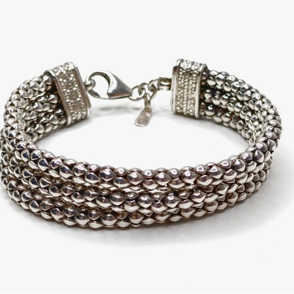 Silpada | Jewelry | Silpada Sterling Silver 3strand Popcorn Chain ...